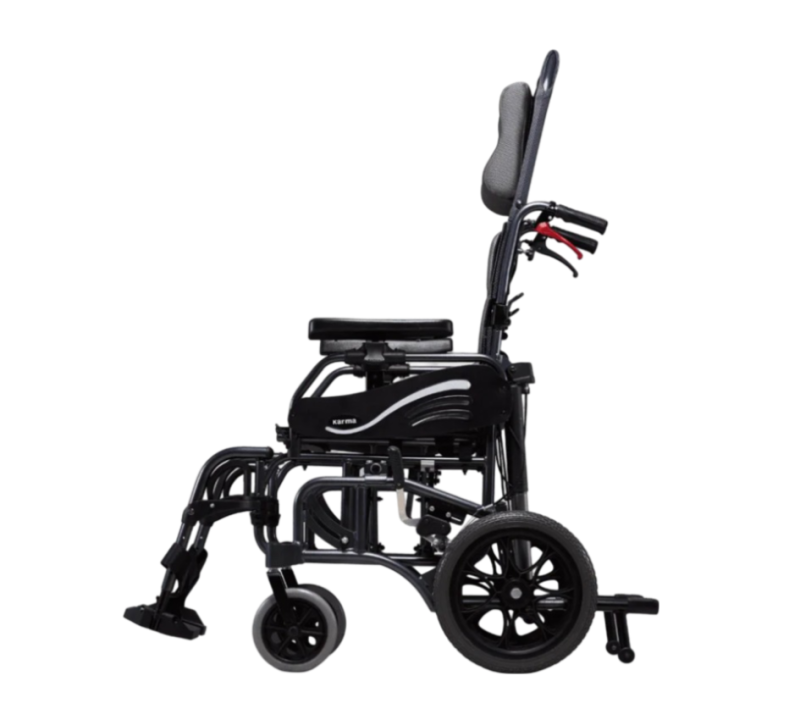 Karma VIP 515 Tilt-in-Space Transit Wheelchair - Hospital at Home