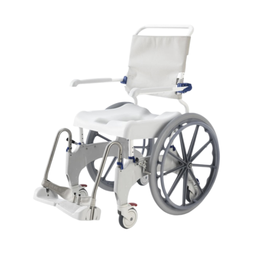 Aquatec Ocean Ergo Self Propelled Shower Commode - Hospital at Home