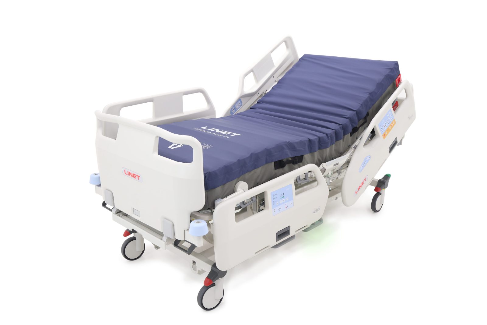 LINET Essenza 300 Universal Low Height Bed with Telescopic Side Rails ...